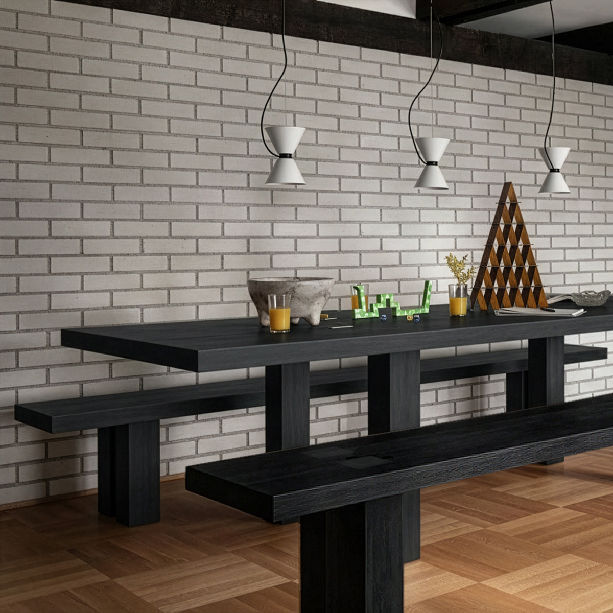 Max Lamb Max Table HEM Black Stained Ash