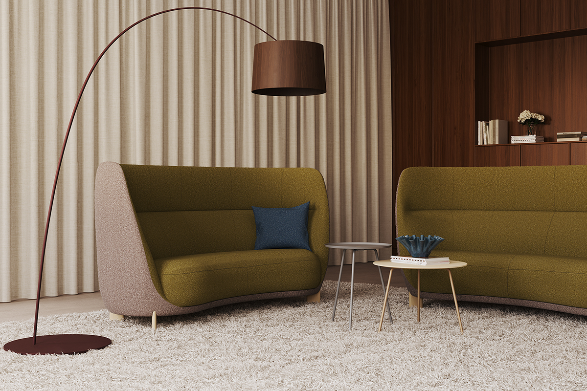 Arch Sofa by Mattias Stenberg for Materia